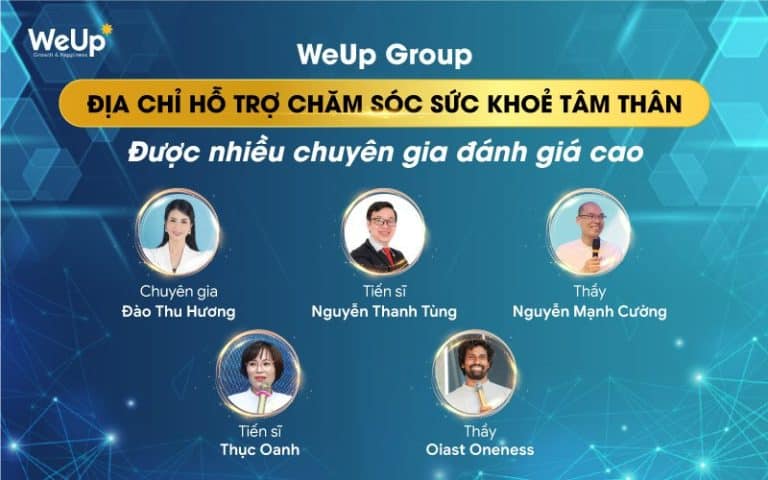 WeUp Group: Địa chỉ giáo dục sức khoẻ tinh thần tin cậy cho mọi người